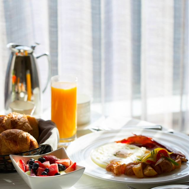 Fine In-Room Dining - The Singer Oceanfront Resort